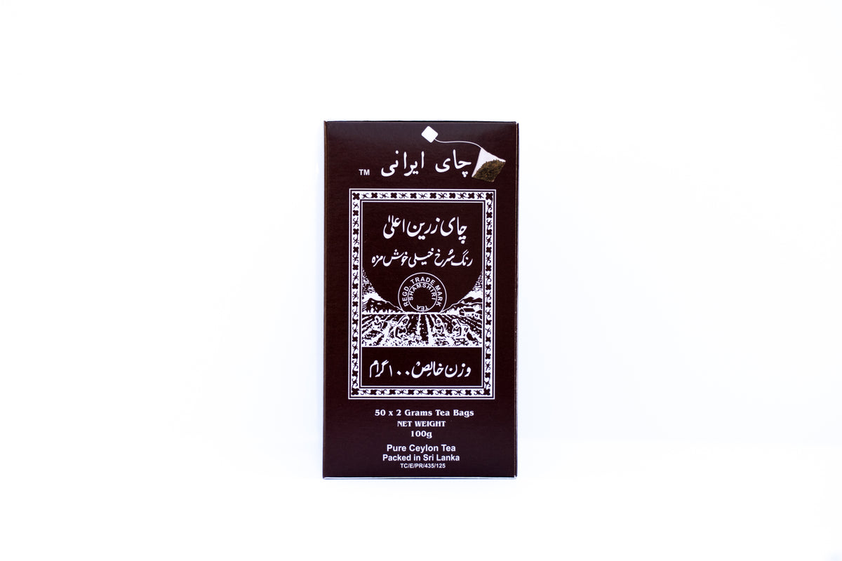Shamshiri Persian Tea Bag (50 Sachets) – The Quality Tea Company, Inc.