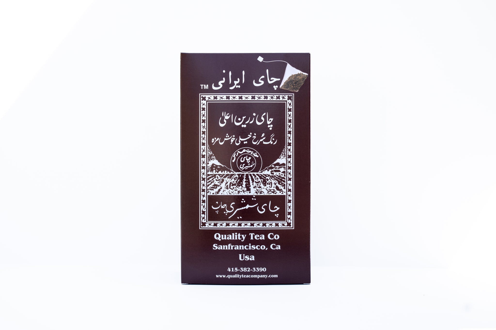 Shamshiri Persian Tea Bag (50 Sachets) – The Quality Tea Company, Inc.